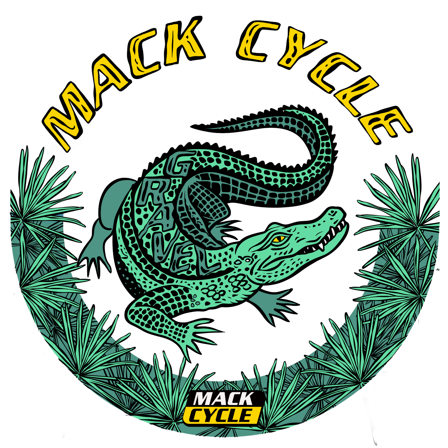 Unveiling the Alligator-Crowned Logo for the Mack Cycle Gravel Event i ...