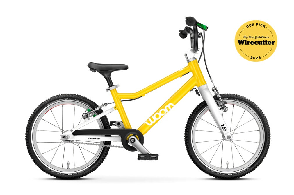 Woom GO 3 16 Inch Kid's Bike (Recommended for Height 3'5" - 3'11") – Mack Cycle & Fitness
